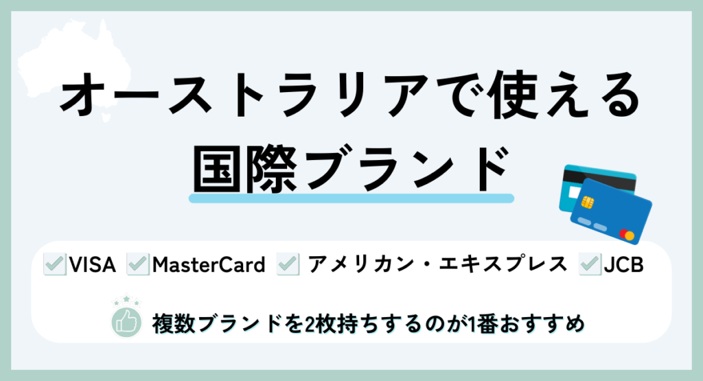 オーストラリア旅行で使えるおすすめのクレジットカード7選🇦🇺手数料や使える国際ブランドで比較 - ななめうえトラベル